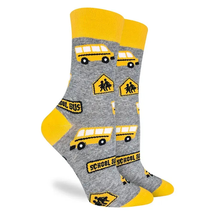 Women’s School Bus Socks – Willow Creek Clothing & Collectibles