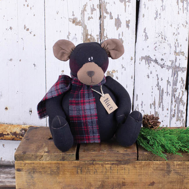Nico the black bear – Willow Creek Clothing & Collectibles